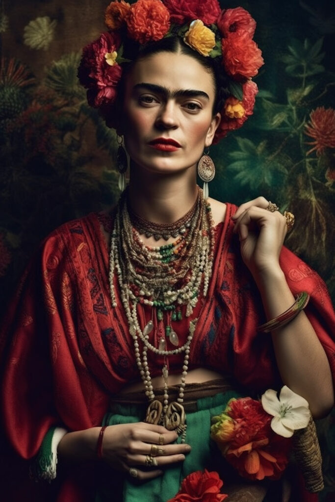 Artistic Flair: Story Behind the Iconic Fashion Styling of Frida Kahlo ...